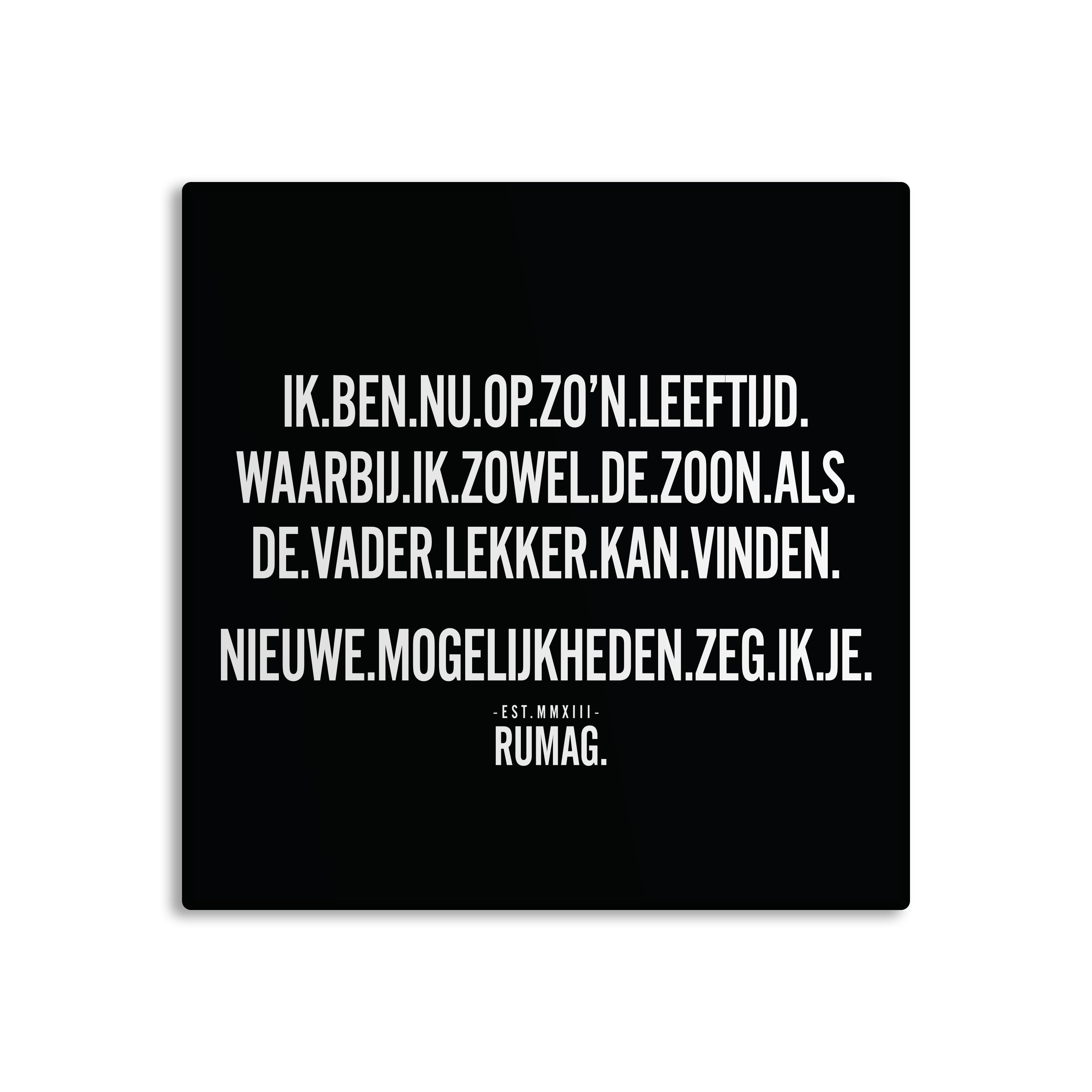 RUMAG Tegel - Ik ben nu op zo'n leeftijd